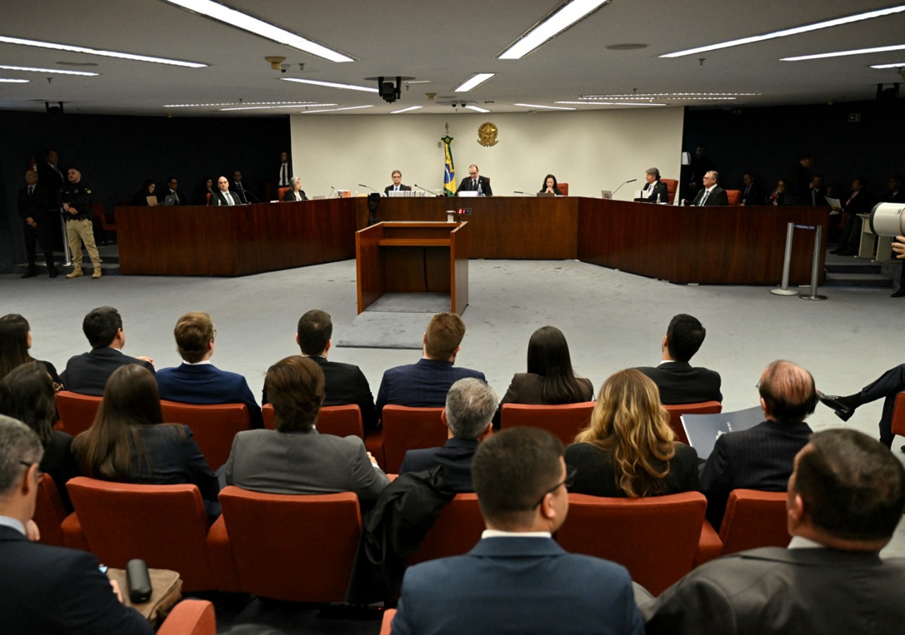 Julgamento de Bolsonaro no STF: quem está presente e quem não foi